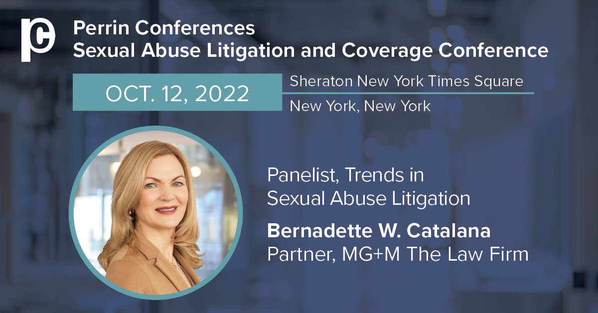 Sexual Abuse Litigation and Coverage Conference | MG+M The Law Firm