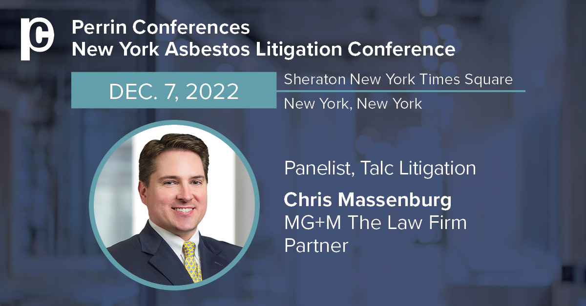 New York Asbestos Litigation Conference | MG+M The Law Firm