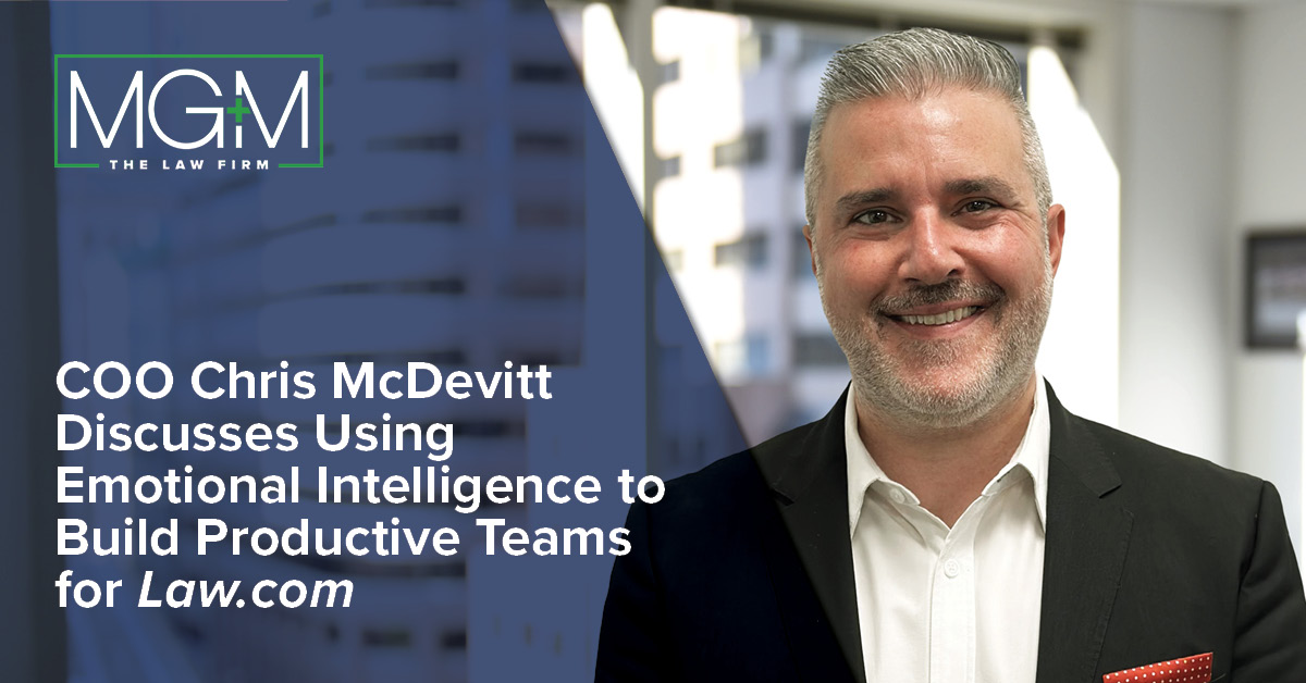 COO Chris McDevitt Discusses Using Emotional Intelligence to Build ...
