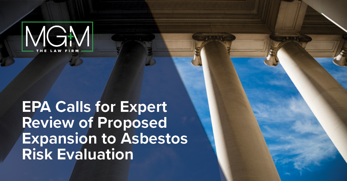 EPA Calls for Expert Review of Proposed Expansion to Asbestos Risk ...