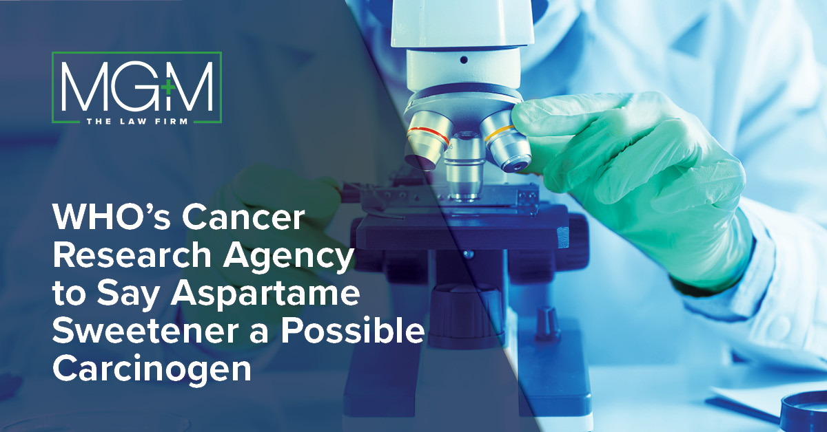 WHO's Cancer Research Agency to Say Aspartame Sweetener a Possible ...