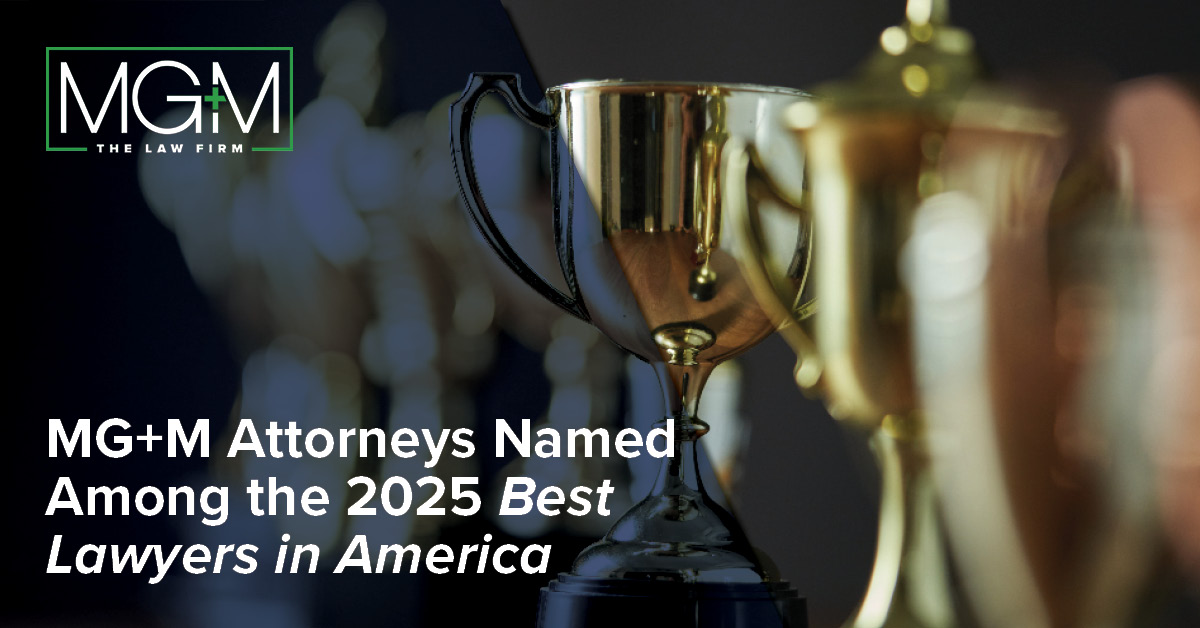 MG+M Attorneys Named Among the 2025 Best Lawyers in America | MG+M The ...