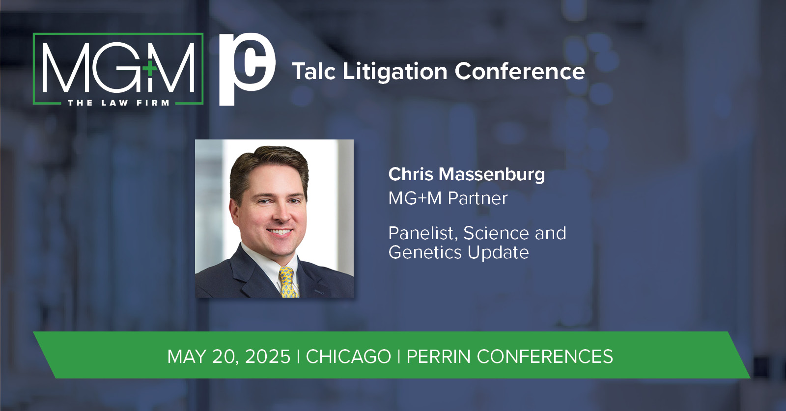 2025 Talc Litigation Conference | MG+M The Law Firm