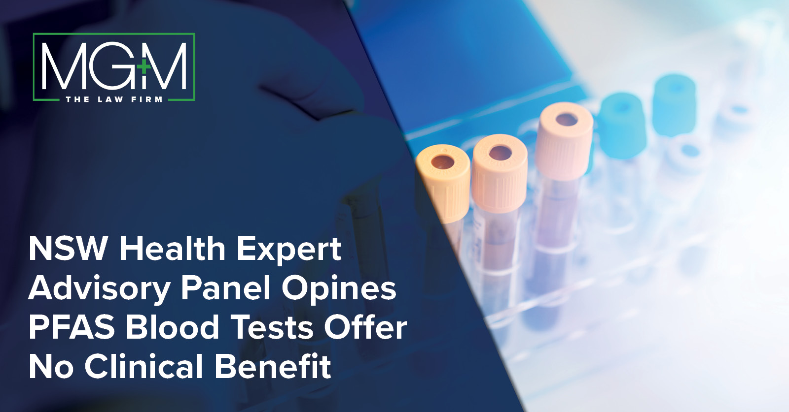 NSW Health Expert Advisory Panel Opines PFAS Blood Tests Offer No ...