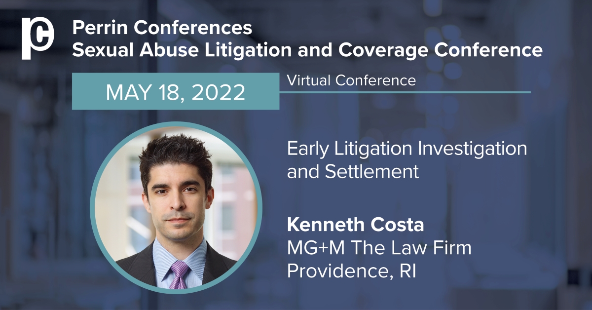 Sexual Abuse Litigation and Coverage Virtual Conference | MG+M The Law Firm
