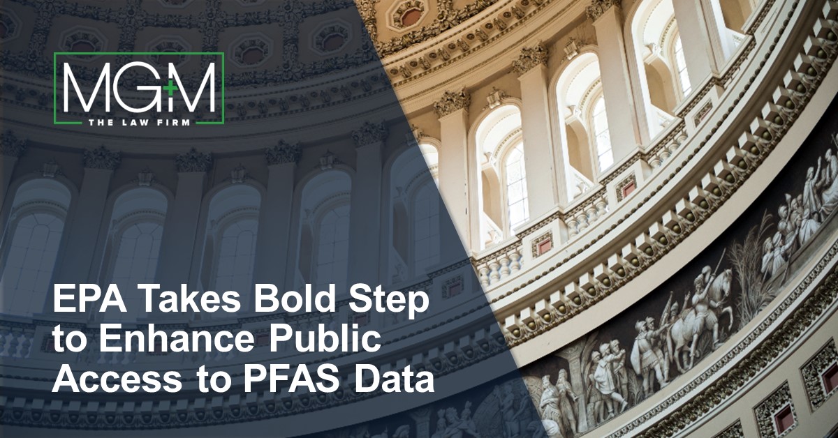 EPA Takes Bold Step to Enhance Public Access to PFAS Data | MG+M The ...